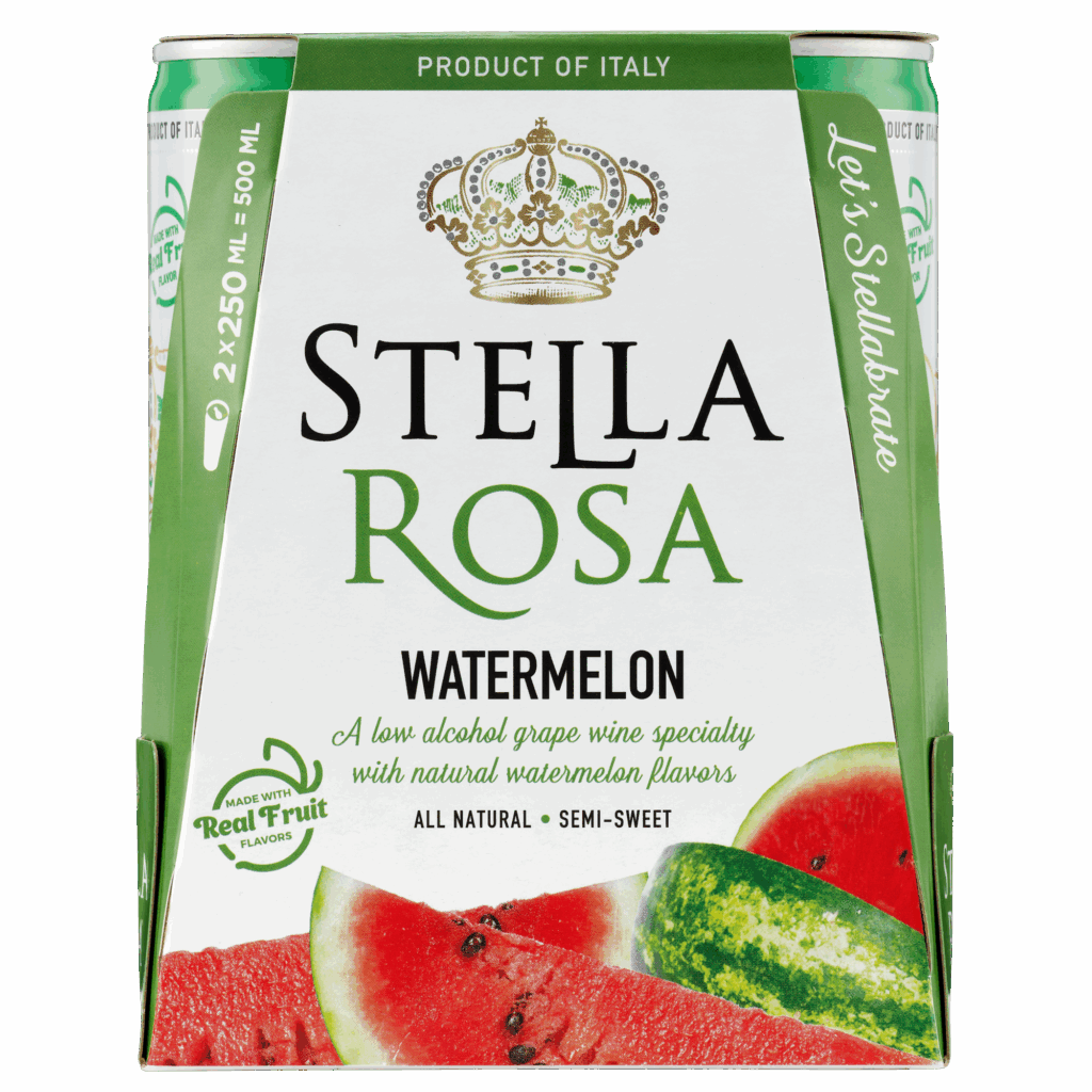 Stella Rosa Watermelon Semi-Sweet Rose Wine 2Pk/250 ml - Stella Rosa