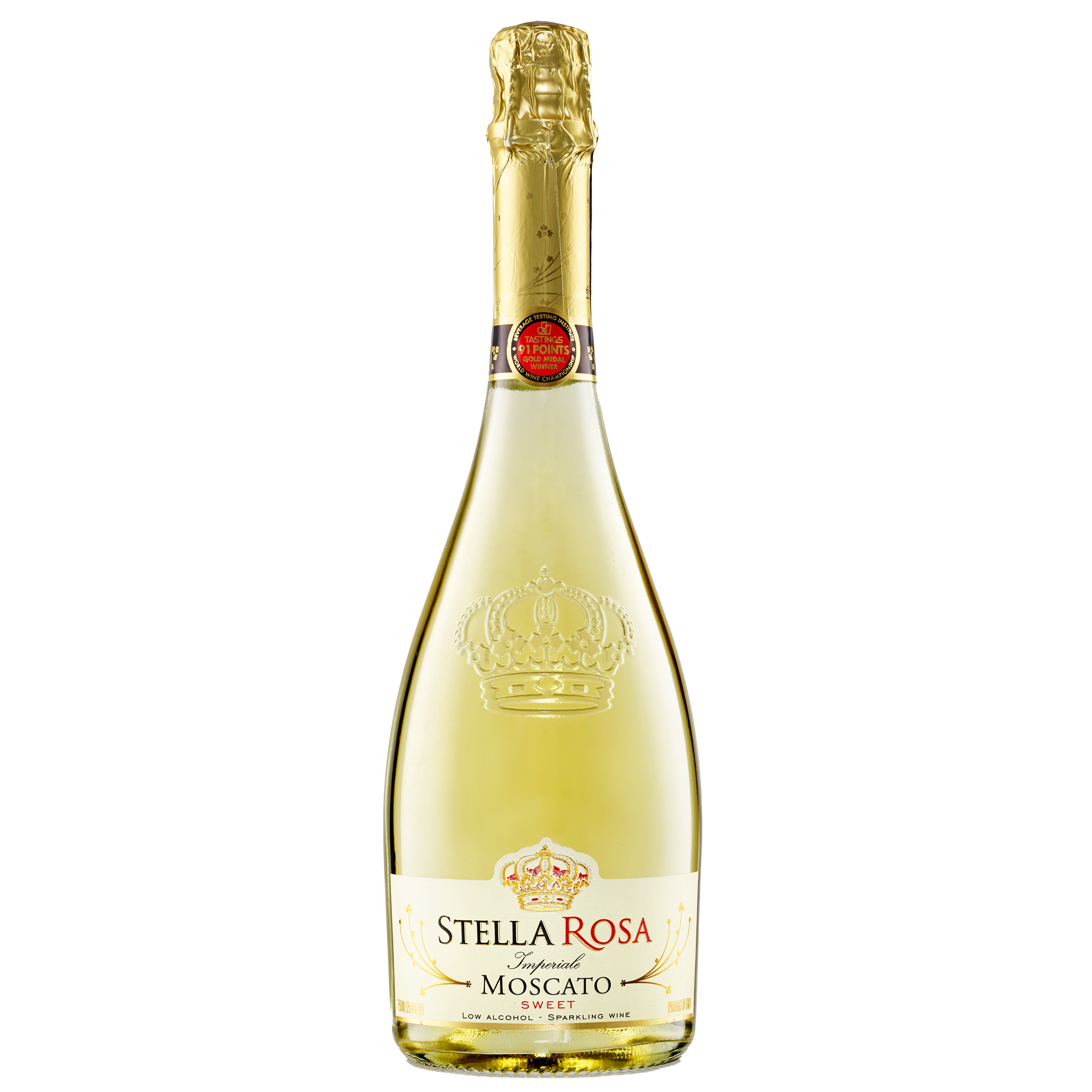 Stella Rosa Imperiale Moscato Sparkling White Wine 750 ml - Stella Rosa