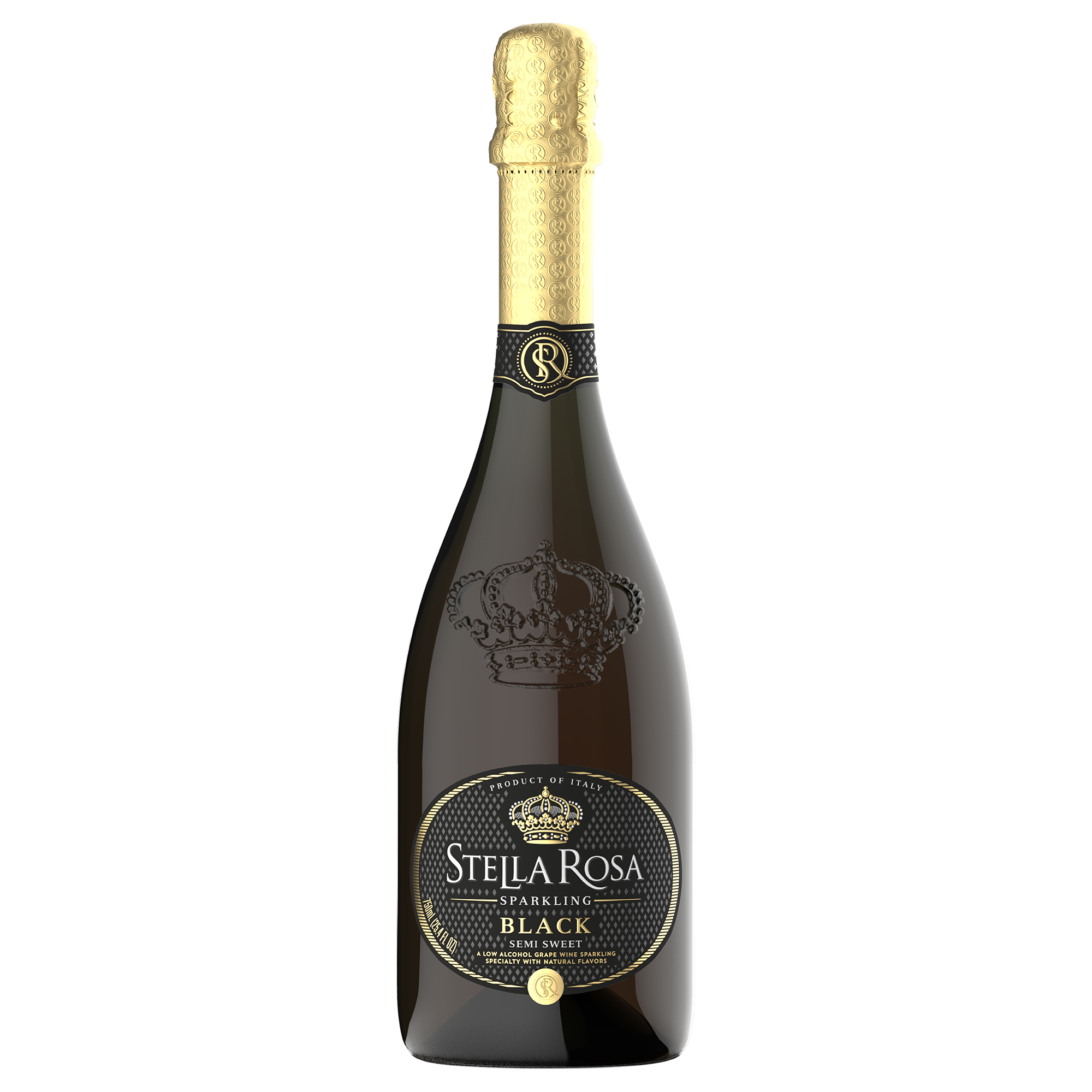 Stella Rosa Black Sparkling Red Wine 750 ml - Stella Rosa