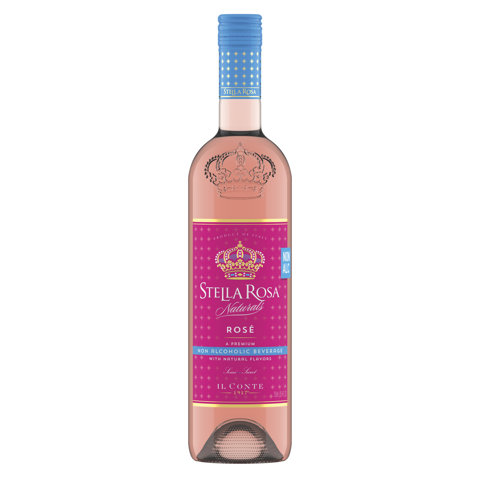 Stella Rosa Naturals Rose Non-Alcoholic Wine 750 ml - Stella Rosa