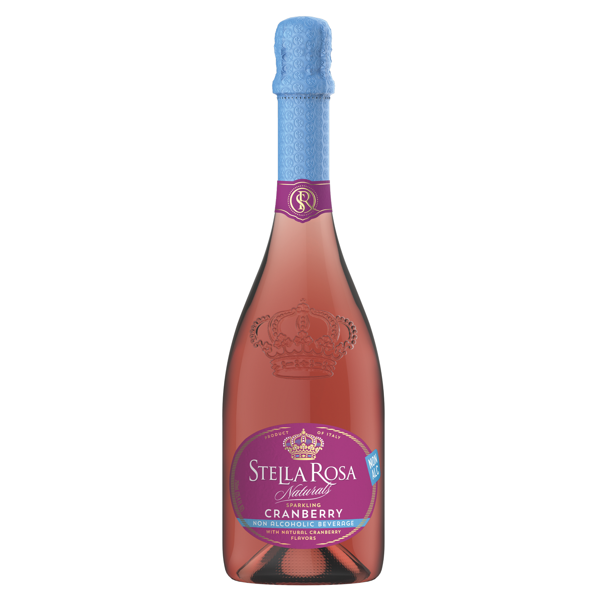 Stella Rosa Naturals Sparkling Cranberry Non-Alcoholic Wine 750 ml ...