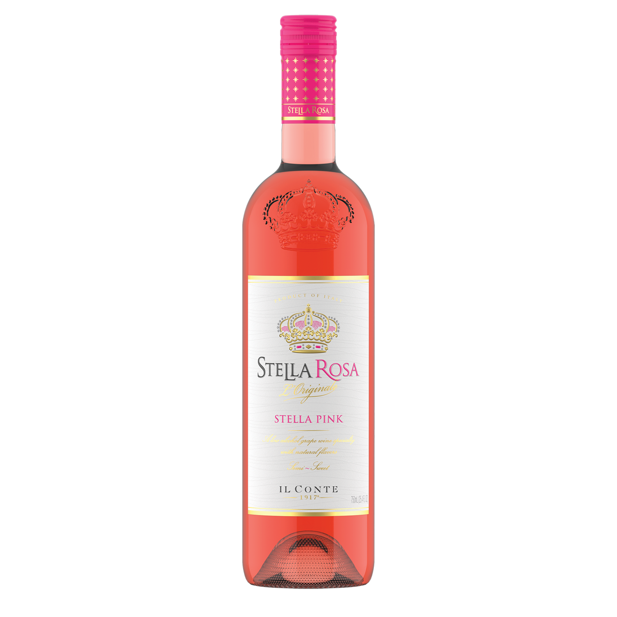 Stella Rosa Stella Pink Semi-Sweet Rose Wine 750 ml - Stella Rosa