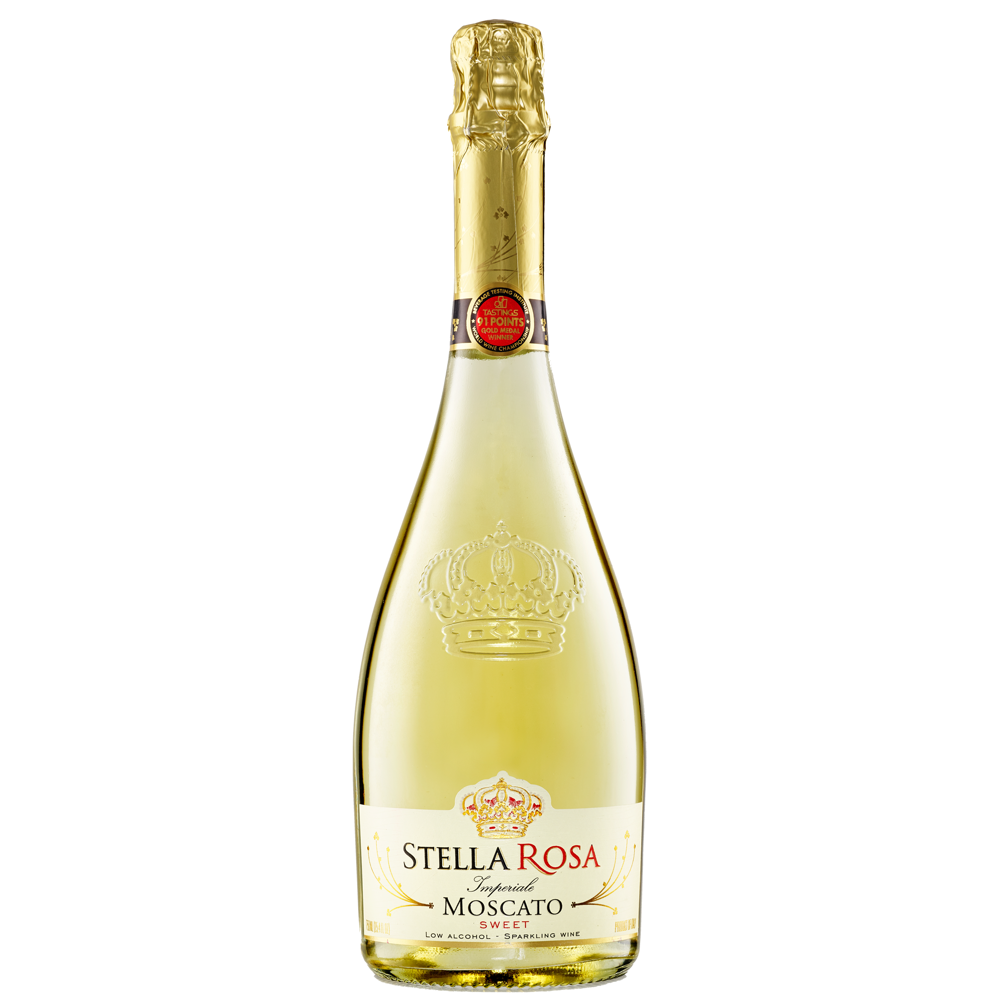Stella Rosa Imperiale Moscato Sparkling White Wine 750 ml - Stella Rosa