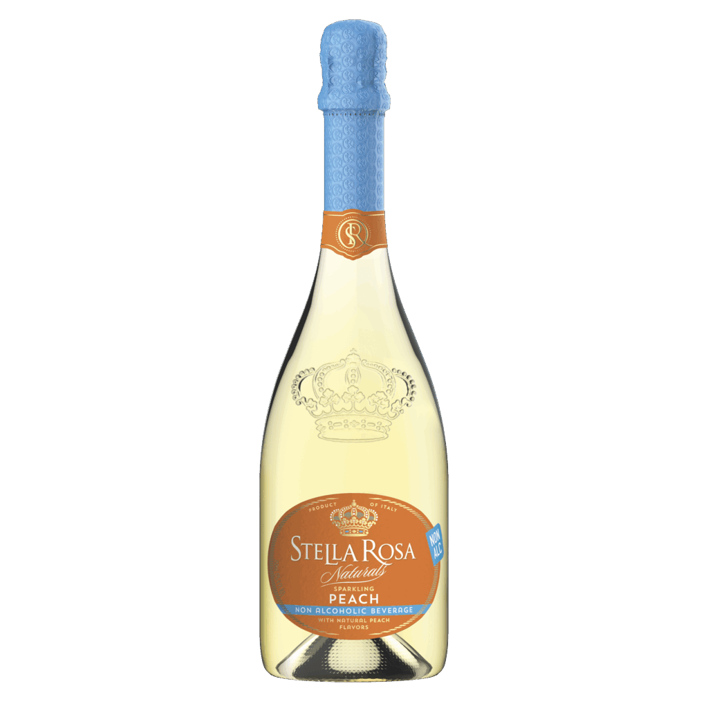 Stella Rosa Naturals Sparkling Peach Non-Alcoholic Wine 750 ml - Stella ...
