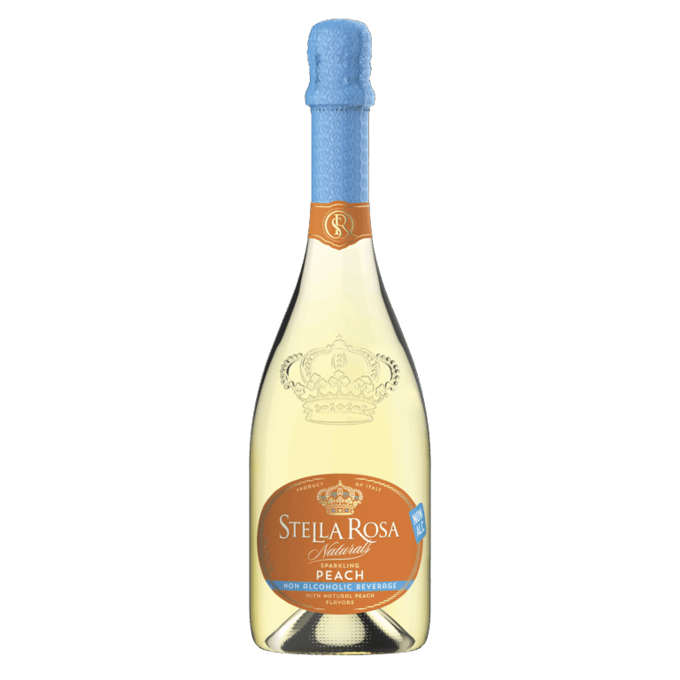 Stella Rosa Naturals Sparkling Peach Non-Alcoholic Wine 750 ml - Stella ...