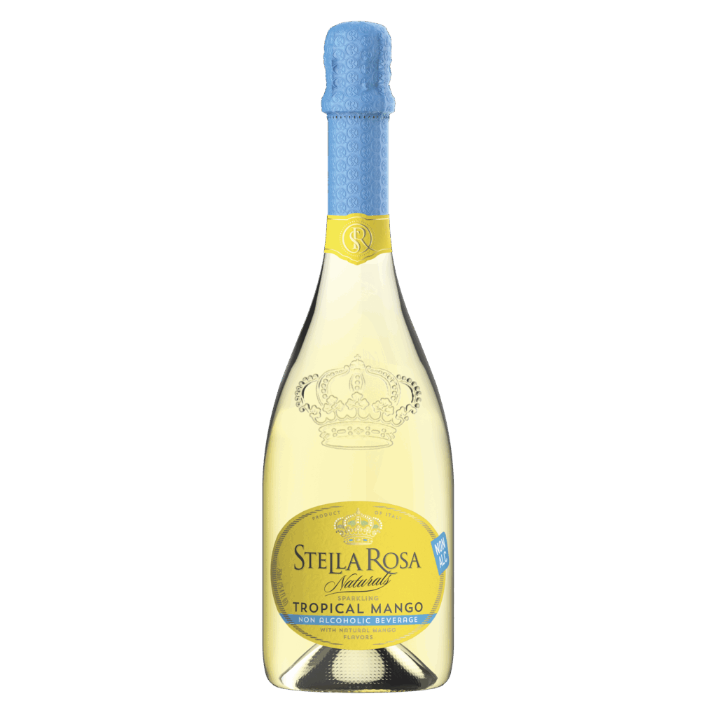 Stella Rosa Naturals Sparkling Tropical Mango Non-Alcoholic Wine 750 ml ...