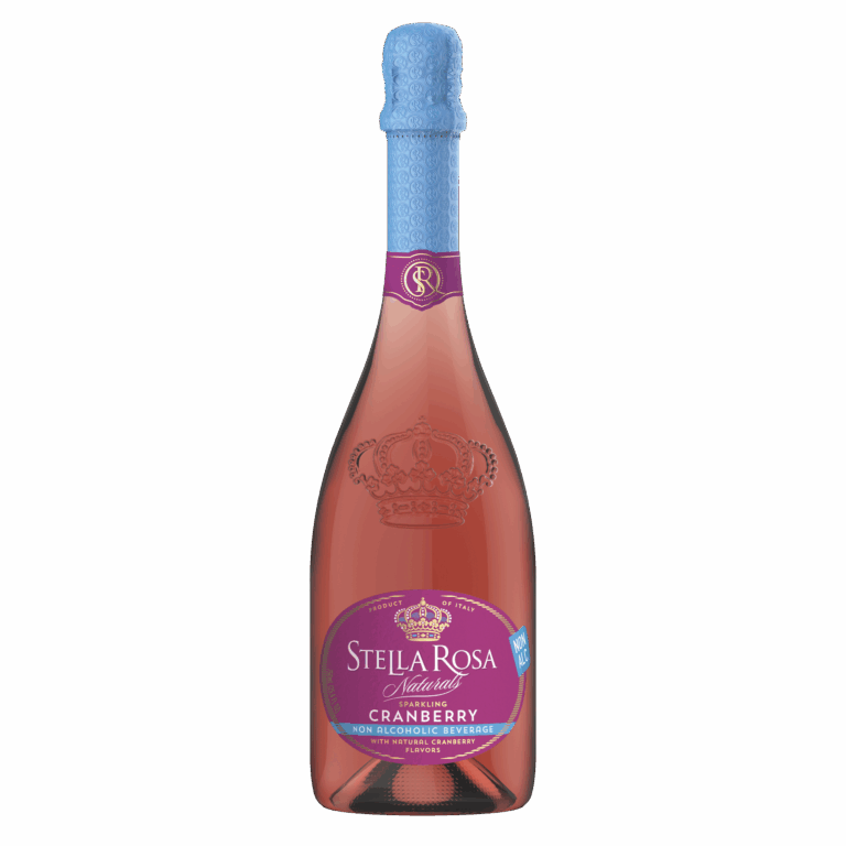 Stella Rosa Naturals Sparkling Cranberry Non-Alcoholic Wine 750 ml ...