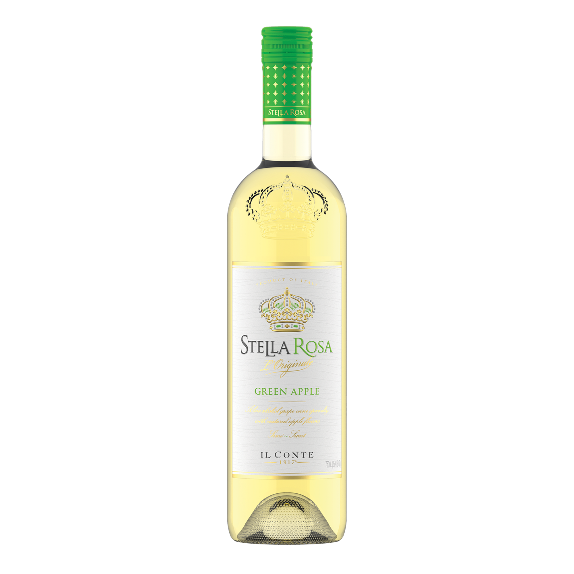 Stella Rosa Green Apple Semi-Sweet White Wine 750 ml - Stella Rosa