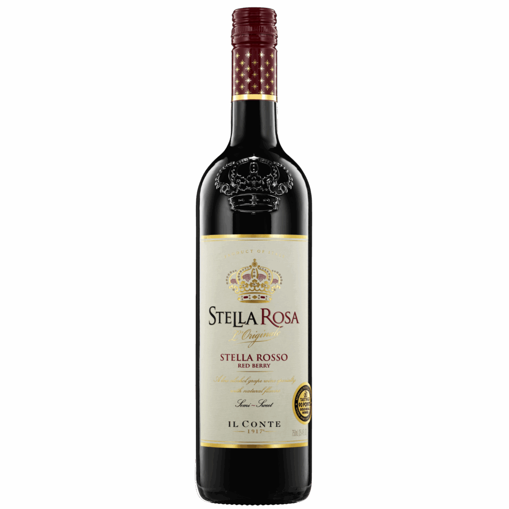 Stella Rosa Rosso Red Berry Semi-Sweet Red Wine 750 ml - Stella Rosa