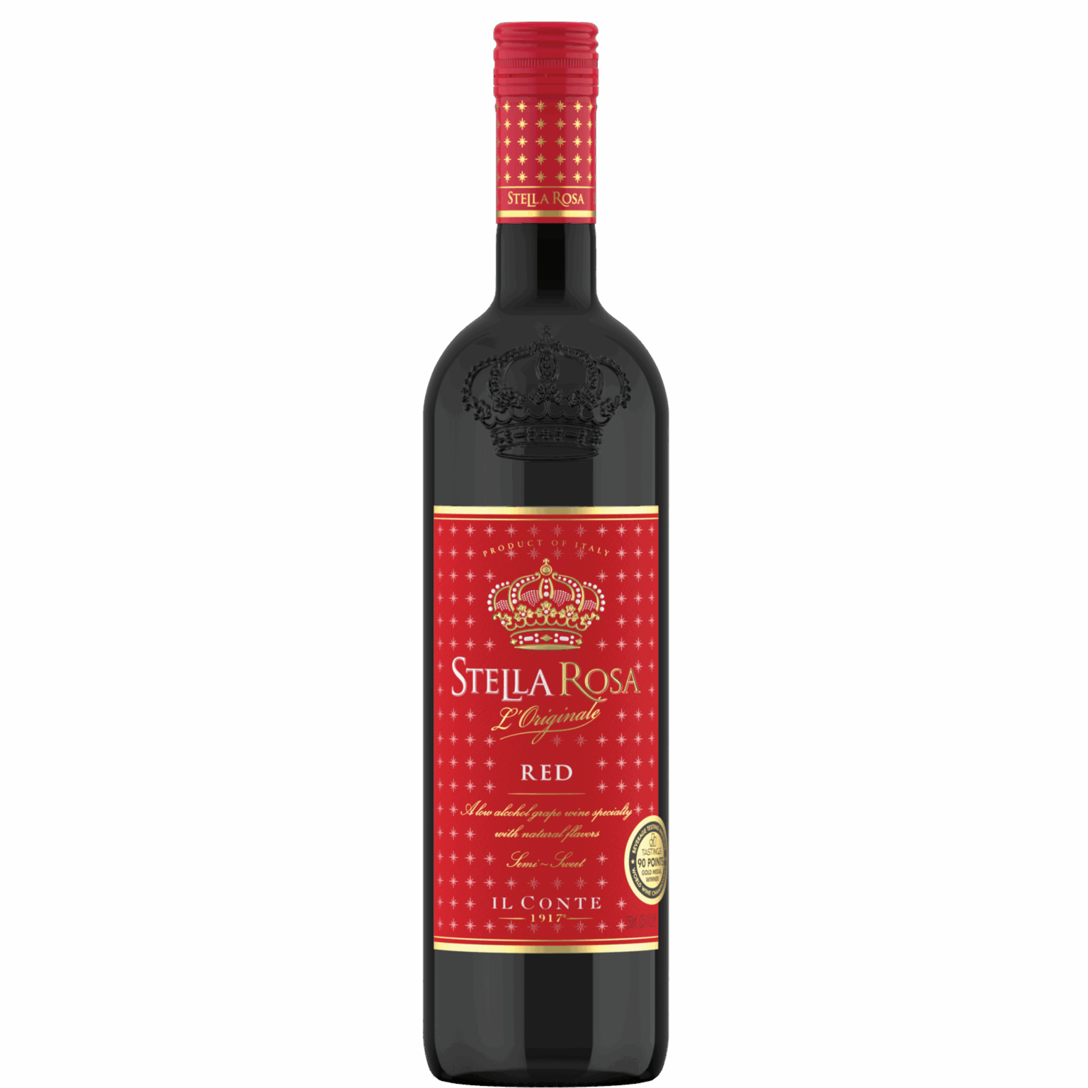 Stella Rosa Red Semi-Sweet Red Wine 750 ml - Stella Rosa