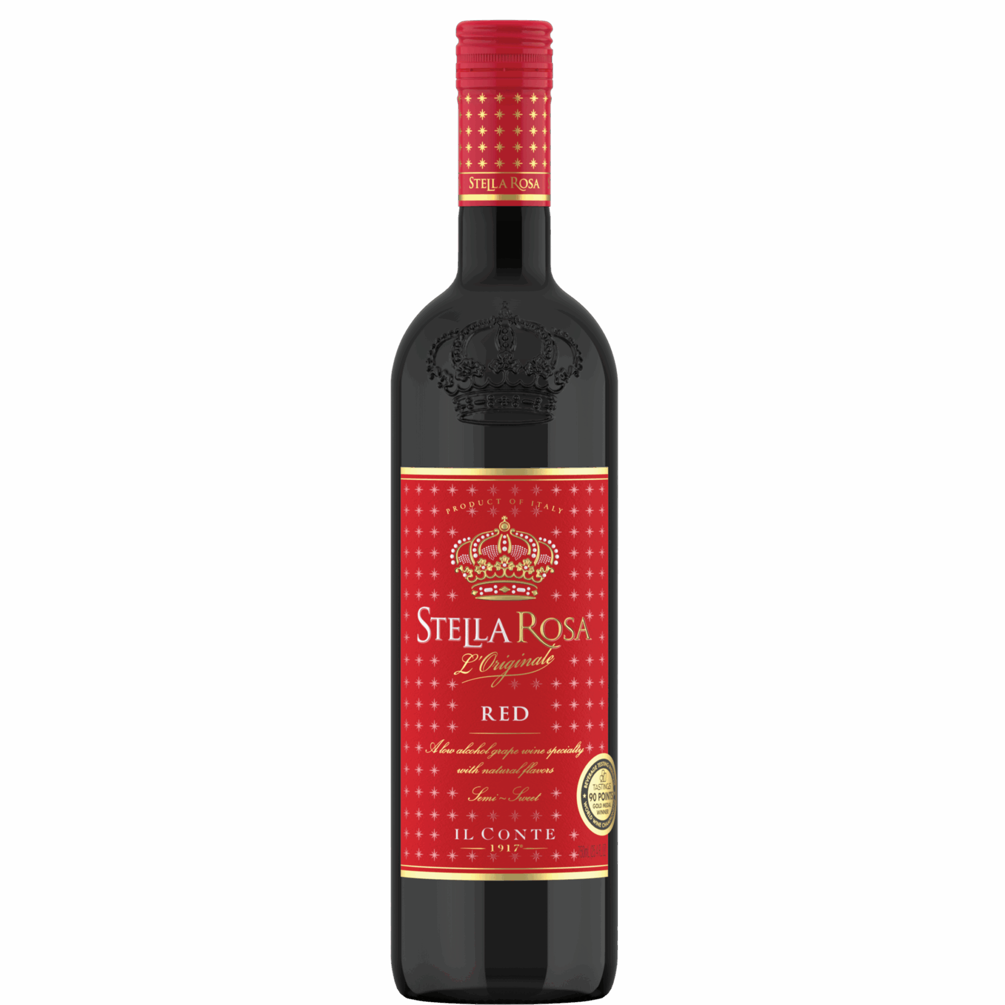 Stella Rosa Red Semi-Sweet Red Wine 750 ml - Stella Rosa
